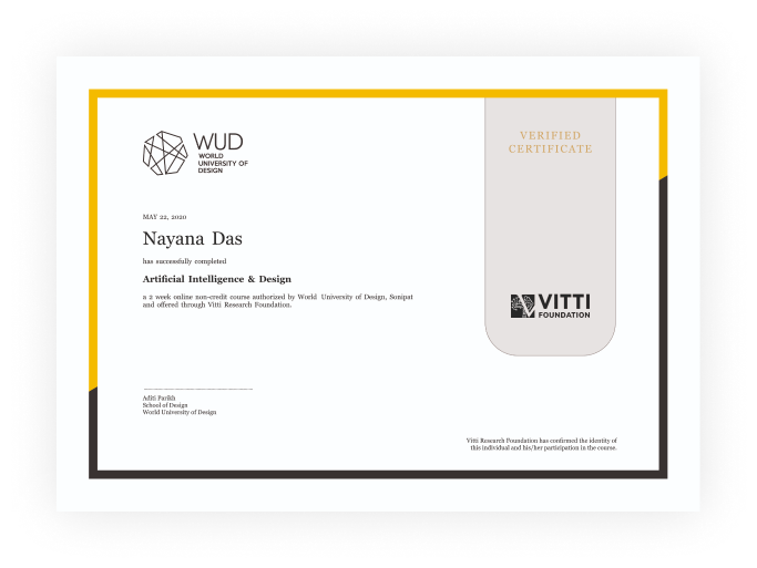 India’s first integrated AI & Design Diploma Program offered by AI and Design Innovation Hub ...